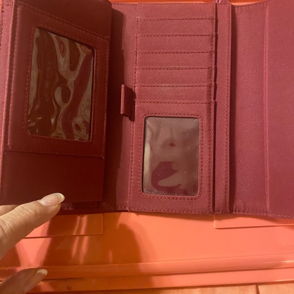 Hato Hasi | Bags | Hato Hasi Pink Trifold Wallet | Poshmark